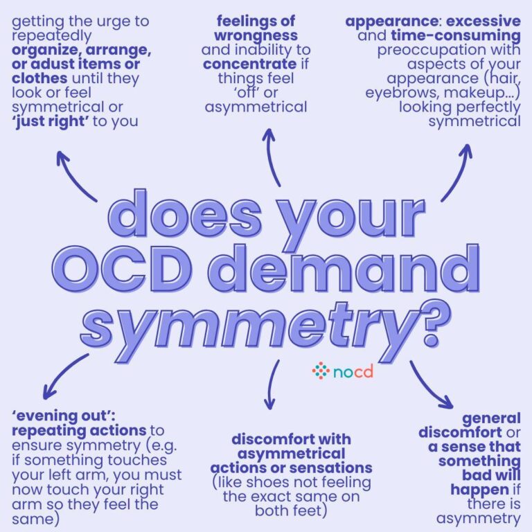Just right (perfectionism) OCD: Symptoms and treatment