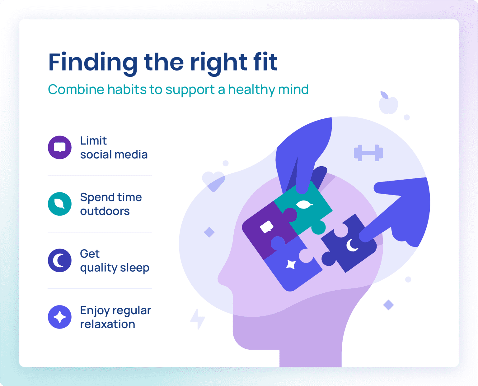11 healthy mental health habits to calm your mind | NOCD