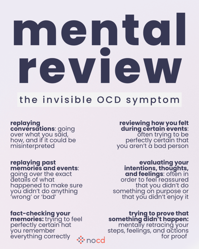 OCD Mental Compulsions: When OCD is hidden