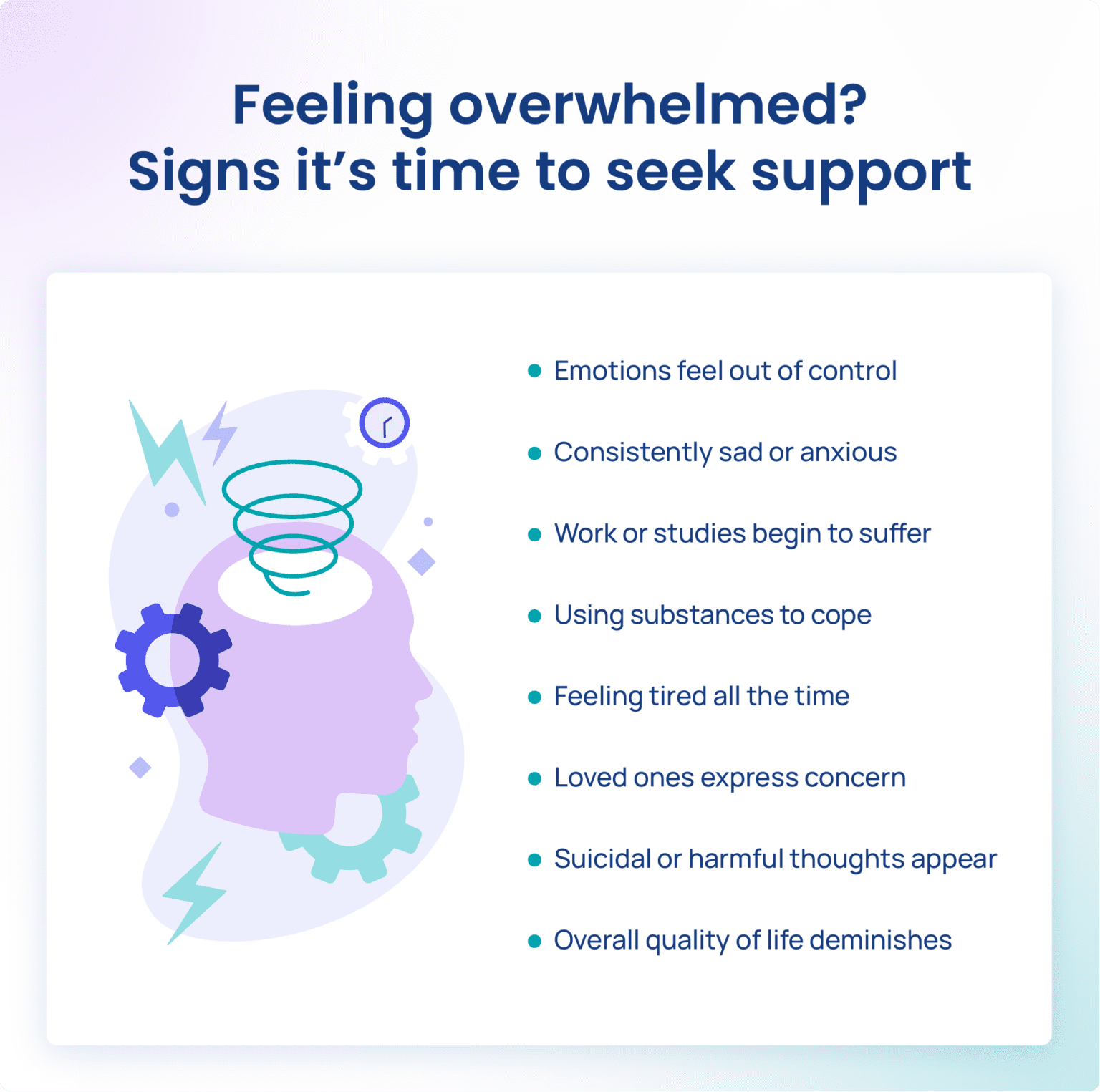 12 signs you're overwhelmed and how to find relief | NOCD